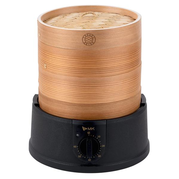 【商品概要】簡単・便利で幅広く使える。食材を入れてタイマーをセットするだけで簡単に調理できます。上下に重ねて2品同時調理ができるのはもちろん、前回から引き続き延長輪を付属。高さの必要な調理もでき、幅広く使用可能です。サイズアップで家族も満足...