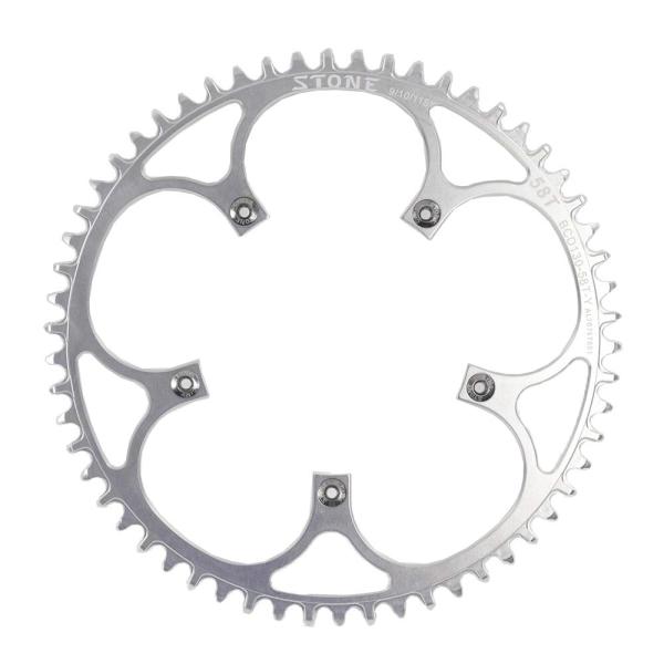 【商品概要】素材：AL7075-T651 CNC製厚さ：4mm。5アームチェーンリングBCD：130mm。9s 10s 11s対応歯数：38T 40T 42T 44T 46T 48T 50T 52T 54T 56T 58T 60T。重量：1...