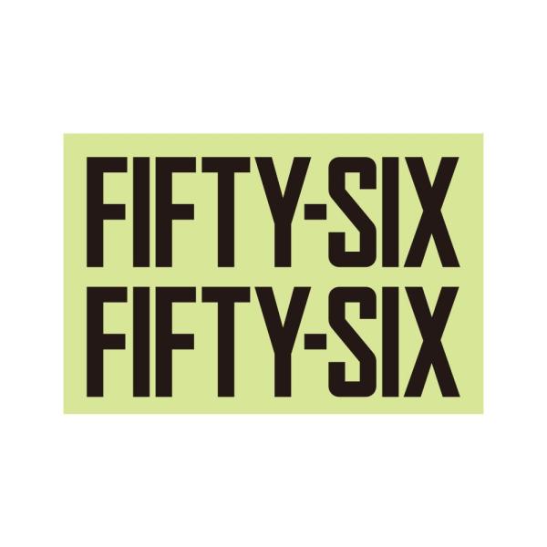 【商品概要】「life with motorcycles」をコンセプトに、商品の「デザイン」を通してオートバイ生活の楽しみ方を提案する56designのステッカーです。ステッカーサイズ：W80×H24mm 2枚入りカラー：ブラック文字だけが...