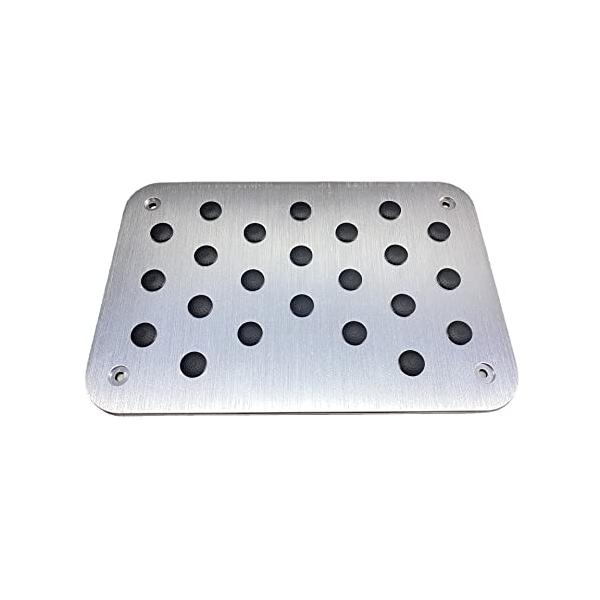 サイズ：（約）幅30cm 高さ20cm 厚さ3.5mm素材：アルミ　ゴム付属品：取付けボルトナット４セット