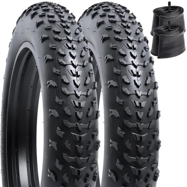 【商品概要】?【超耐久性 最新デザイン折りたたみタイヤ】：最新デザイン折りたたみタイヤ,振動の収束が速くなって、地面が滑らかになったような感覚があります。20 4.0 タイヤは良質なゴム材料と高編糸で作られ、グリップ力が強く、耐摩耗性が強い...