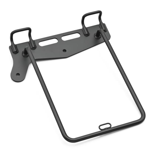 【商品概要】適合車種:エリミネーター/SE(24) [8BL-EL400A] 左側専用リアタイヤへの巻き込みを防止し、走行中の不安や危険を解消ベルトループはネット用のフックとしても使用可能対応バッグ:ベルト左右ピッチ190mm前後のバッグ対...