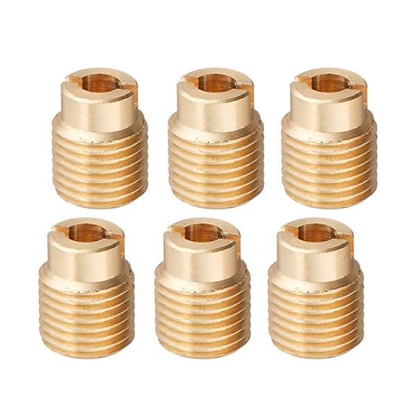 【メインジェット 全ネジ型/大 詳細】ケーヒンメインジェット#85,#90,#95,#100,#105,#110。合計6個セットです。管理や持ち運びに便利なクリアーケース付き。【メインジェットのサイズ】ケーヒン全ネジ型 大タイプ(サイズ:直...