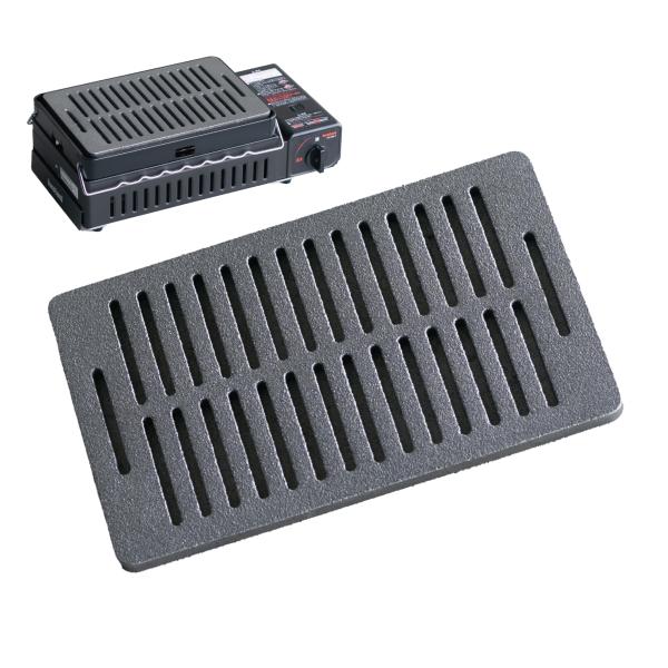 【商品概要】※材質：Meatban／鋳鉄（FC20)※サイズ：W28cm × D18cm × H1cm 重量：約2.55kg※日本製※【注意】リフターは付属しません※【注意】炉端焼き器本体は付属しません【商品説明】【商品詳細】ブランド：RO...