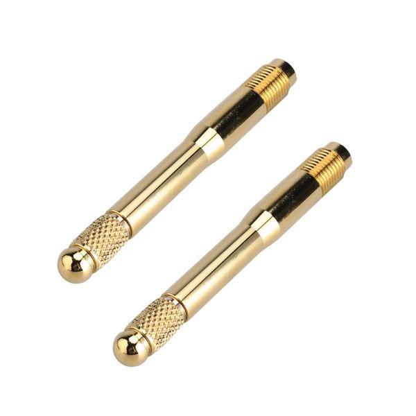 【商品概要】ホイールガイド ガイドボルト ホイールセッティングボルト 2本セット輸入車などのホイールの装着時に位置決めが楽になるホイールセッティングボルトの2本セットです。※購入前には必ずご利用車種や本製品サイズ等をご確認の上、ご利用可能か...