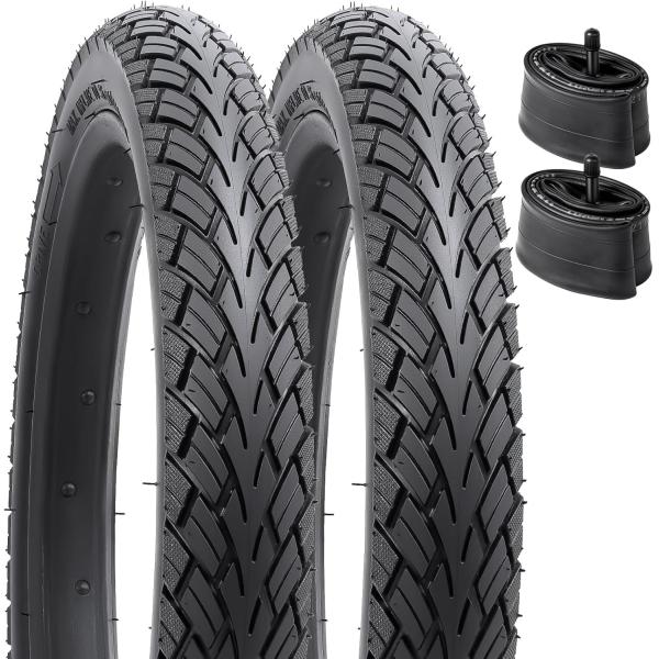 【商品概要】?【超耐久性 最新デザイン折りたたみタイヤ】：最新デザイン折りたたみタイヤ,振動の収束が速くなって、地面が滑らかになったような感覚があります。14 1.75 タイヤは良質なゴム材料と高編糸で作られ、グリップ力が強く、耐摩耗性が強...