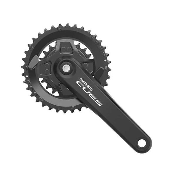 【商品概要】CUES FC-U4000-2 クランクセット 40/26T ガード付（2x9/10/11S）170mm ＊ CUES U4000シリーズ。 ＊ リンクグライド・クランクセット。 ＊ 信頼性の高いパフォーマンスと、あらゆる地形で...