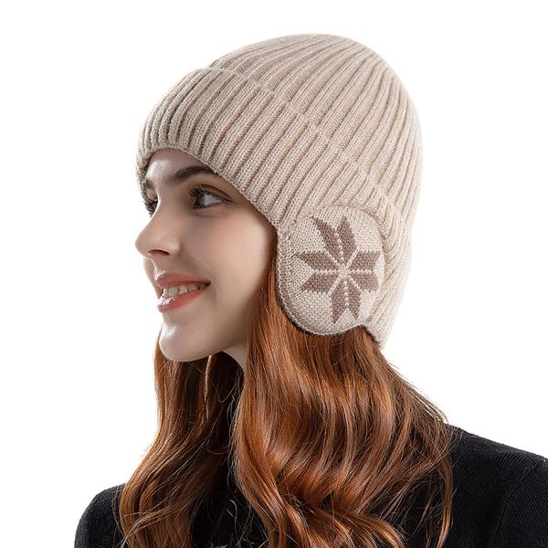 【商品概要】『フリーサイズ』頭囲り：55-60cm　ニット帽は高い伸縮性を持ち、ストレッチ性に優れています。すべての大人の頭に適用しています。20代若者から80代お年寄りまで幅広くご利用いただけます。『優れた防寒性』ニット帽の表面はアクリル...