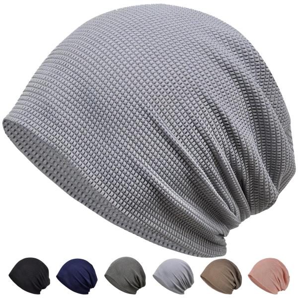 【商品概要】【ひんやり冷肌触感・冷感夏用ニット帽】ニット帽は薄手て涼しい冷感布地で、水や汗で濡れると気化熱の作用により冷却効果があり、肌と接触した瞬間に温度を2-5度を下がり、真夏中でもクールを感じます。帽子は吸汗速乾性・吸放湿性・uvケア...