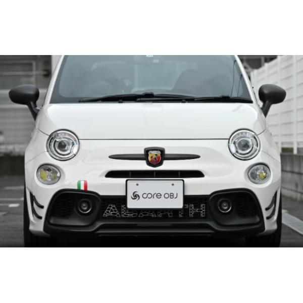 【商品概要】ABARTH 595/695 シリーズ4以降専用商品ABARTH 595/695のフロント、リアバンパーの牽引フックカバーに簡単に貼り付けられるトリコロールデカールさりげないワンポイントのイタリアンアクセントを与えることができま...