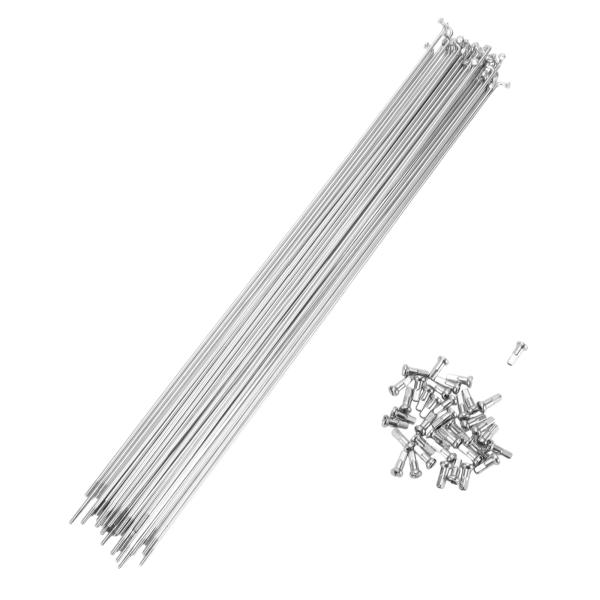 【商品概要】交換用 - スポークの長さは、リム、ハブ、および編み方によって異なります。ご注文前に古いスポークを測定できます。機能 - 鋼材で作られており、耐久性があり、長い寿命を意図しています。良好な互換性と実用性があります。エルボーヘッド...