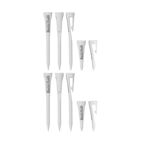 【商品概要】【ラウンド中も紛失しにくい】ポケットに入れておいたつもりでも、いざドライバーショットとなると「あれ？」となることの多いゴルフティー。ボールマーカーのようにゴルフキャップにクリップして持ち運べるバッスラティーは、そんなゴルファーの...