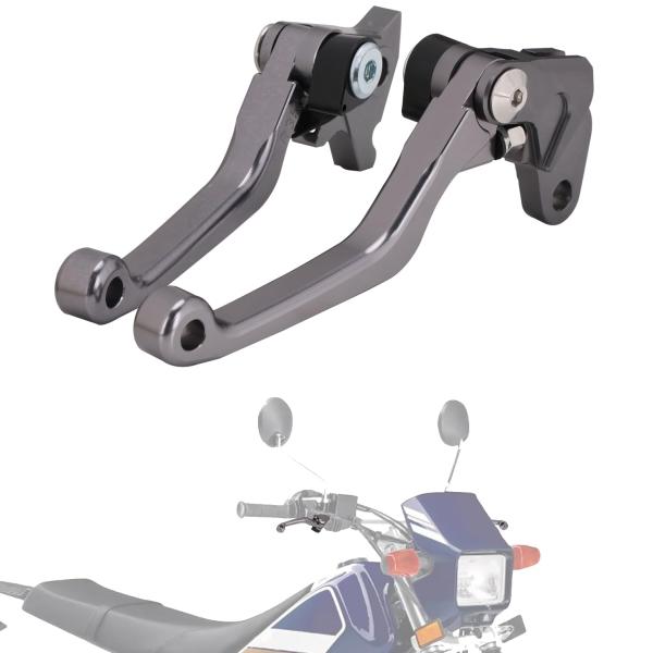 【商品概要】【高品質アルミ製レバーセット】6061アルミニウムを使用した軽量かつ高強度のレバーセットです。耐久性に優れ、バイクの性能を最大限に引き出します。【精密加工で純正互換】CNC精密加工により、純正レバーと同等のフィット感を実現。セロ...