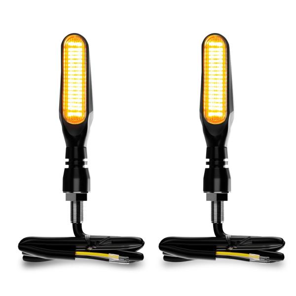 【商品概要】【高輝度＆優れた視認性】36個のLEDチップが800ルーメン以上の出力を実現し、霧や雨の状況でもクリアな視界を確保します。クリアなアンバーカラーオプションは、様々な天候で最大限の光を透過するように最適化されています。【ダイナミッ...