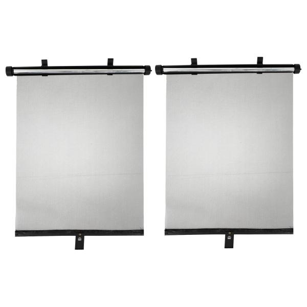 【商品概要】【自動巻き取り式ロールサンシェード】ワンタッチで引き出して使える、自動巻き取り式のロールタイプ車用サンシェードです。使用時は下に引き、不要なときは手を離すだけでスッと巻き上がるので、走行前後の開閉がスムーズに行えます。頻繁に乗り...