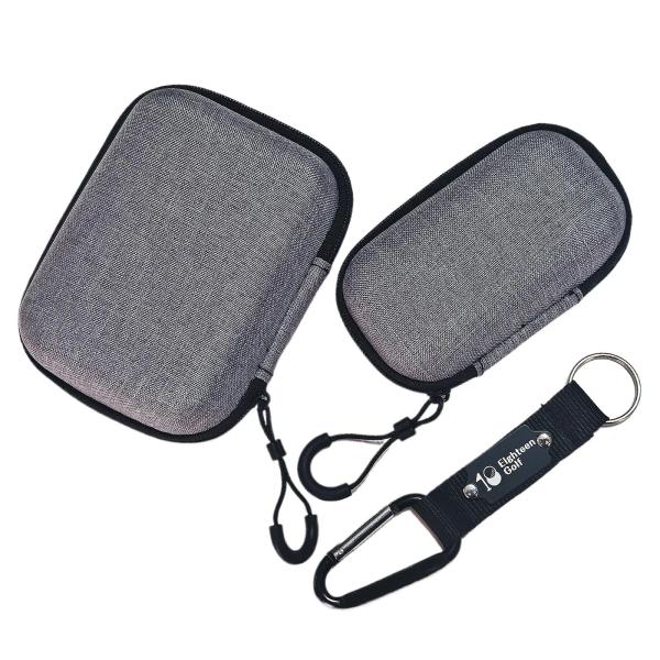 【商品概要】【便利な2サイズセット】 大サイズ（100×130×49mm）と小サイズ（68×118×39mm）の使いやすい2種類。小分けがしやすく、バッグの中の整理が簡単。【耐衝撃EVA素材で中身をしっかり保護】 外側は強度の高いEVAハー...