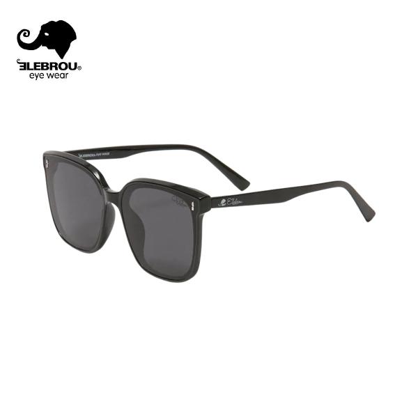 ブランドELEBROU eyewear / エレブロアイウェア商品名Amalfi Blackフレーム・レンズカラーフレーム/テンプル：グロスブラックレンズ：スモークレンズ（UV400カットレンズ、紫外線99％UVカットレンズ）フィッティング...