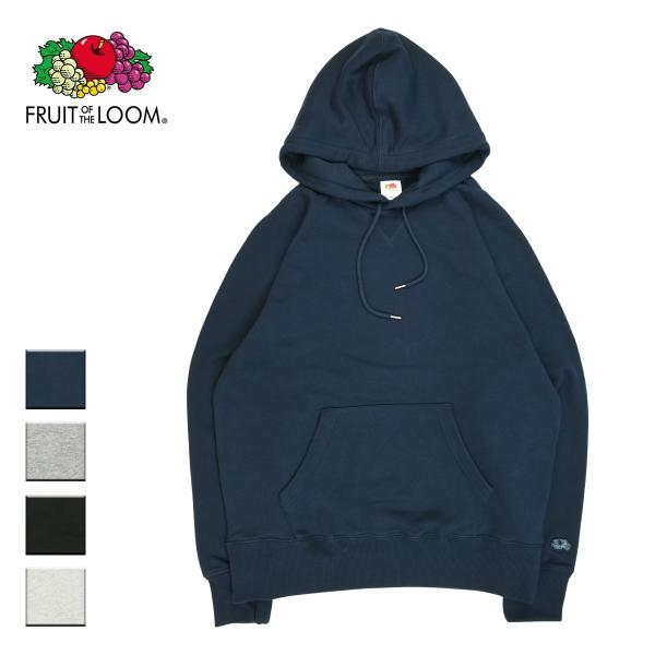 ブランドFruit of the Loom / フルーツオブザルーム商品名BASIC SWEAT HOODIEカラーNAVY杢GRAYBLACKIVORY素材COTTON 85% (コットン)、POLYESTER 15% (ポリエステル)サ...