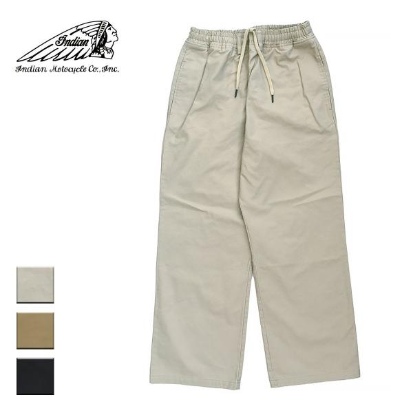 ブランドIndian / インディアン商品名WIDE EASY PANTS "CHIMAYO"品番IP-463カラーBE (ベージュ)OV (オリーブ)BK (ブラック)素材COTTON 100% (コットン)サイズ(cm)M) ウエスト3...