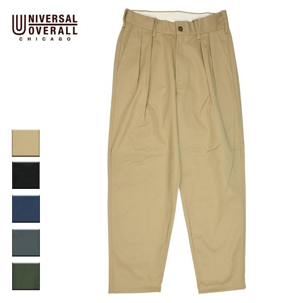 ブランドUNIVERSAL OVERALL / ユニバーサルオーバーオール商品名HERITAGE T/C TWILL RELAX品番HT-02カラーBEIGEBLACKNAVYCHARCOALKHAKI素材ポリエステル66 % 綿34%サイ...