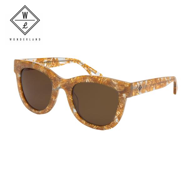 ブランドWONDERLAND / ワンダーランド商品名COLONY 13カラー・品番フレームカラー：Light Blue Gel/Gold Flakeレンズカラー：Bronze Lens品番：colony13素材レンズ：プラスチックレンズ枠...