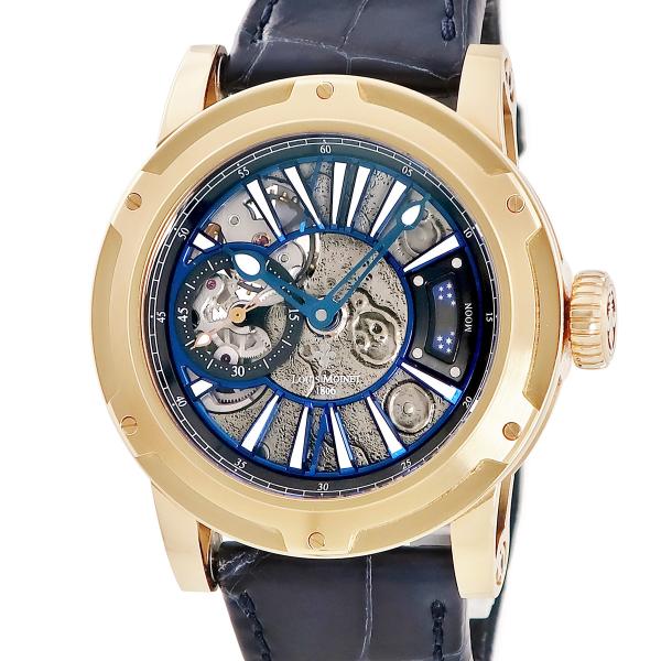 ■商品情報[管理番号]240500512319 [ブランド]ルイ・モネ（LOUIS MOINET）[対象]メンズ[モデル]ムーン リミテッドエディション[型番]LM-45.50.MO[ムーブメント]自動巻き[カラー] 【文字盤】ブルー【バン...