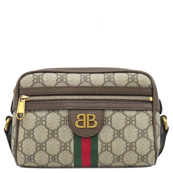 ■商品情報[管理番号]240500546815 [ブランド]バレンシアガ（BALENCIAGA）[カラー]ベージュ×ブラウン [金具カラー]ヴィンテージ金具[素材]キャンバス レザー[生産国]イタリア[サイズ]W(底辺)18cm x H(最...