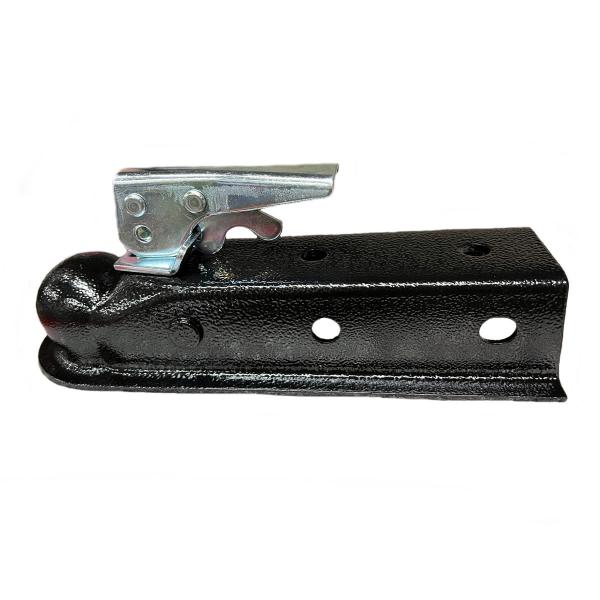 ・　品番：0201-02・　ヒッチボール径：2インチ・　取付けフレーム幅：2インチ（50mm）・　牽引最大重量：クラス2、1,570kg・　材質：スチール　