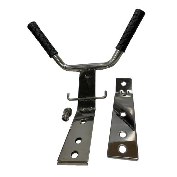 ・　トレーラーを動かす時、持つ所が無かったり、　　移動がしにくかったのですが、　　キャリーハンドルを取付ることで楽に動かせ、　　車との連結もスムーズにできます。・　チェーン・ワイヤー＆電極コネクター用ホルダー付。・　マルチタンデムVタワー用...