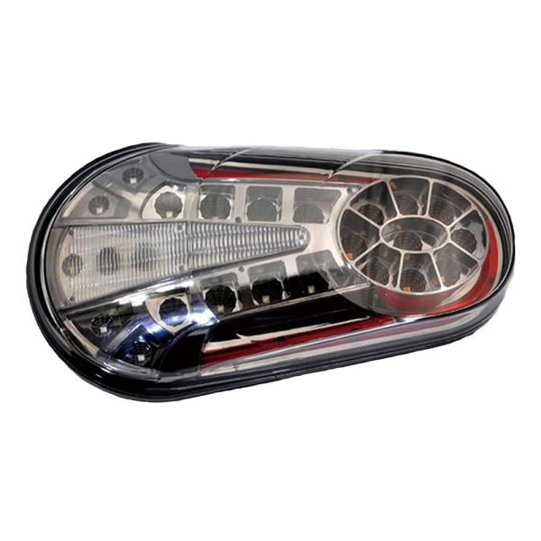 ・　アクリルチューブ内部を　　レイザー光線のように点灯する新設計。・　それぞれのテールランプが最適な　　照射角になるように設計されています・　より安全に夜間走行が可能になりました。・　２４V対応。（2018年モデルから）◇　品番：1216-...