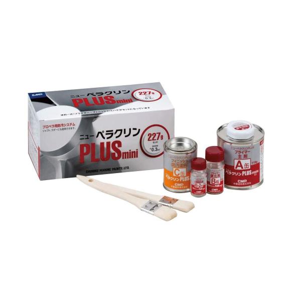 ボート・ヨットなどの小型船プロペラ専用の塗料として開発された防汚塗料・　プロペラ素地に塗るプライマーはクロム酸化合物を含まない　　エポキシ樹脂系塗料で、付着強化剤をプラスすることで　　高速回転するプロペラ面への強固な付着性を実現。・　フィニ...