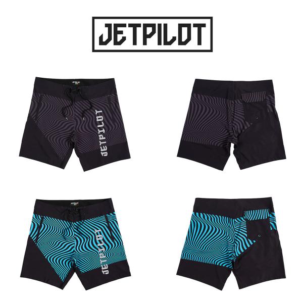JETPILOT（ジェットパイロット）の新作ボードショーツです。・　ストレッチポリエステル素材で伸縮性、　　速乾性に優れています。・　ウエストはひもで結ぶタイプで、　　あまりぎゅっとは絞れません。・　後ろにはフラップパッチポケット付き★ レ...