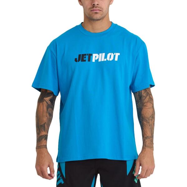 JETPILOTのプリントTシャツ！・リラックスフィットタイプ・綿100％で快適です。素材：100% Cotton★ レターパックライト(税込430円）対応商品 ★