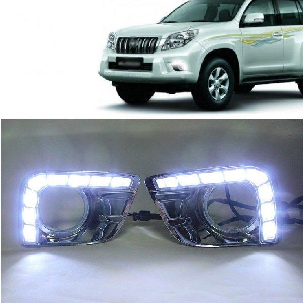 商品説明          商品詳細  ご覧頂き誠にありがとう御座います。トヨタ　09-12ランクル　プラド SMDデイライトのご紹介です。参考画像の様に現在主流のＬＥＤカスタムを楽しめます。専用設計交換タイプになりますので後付け感なく綺麗...