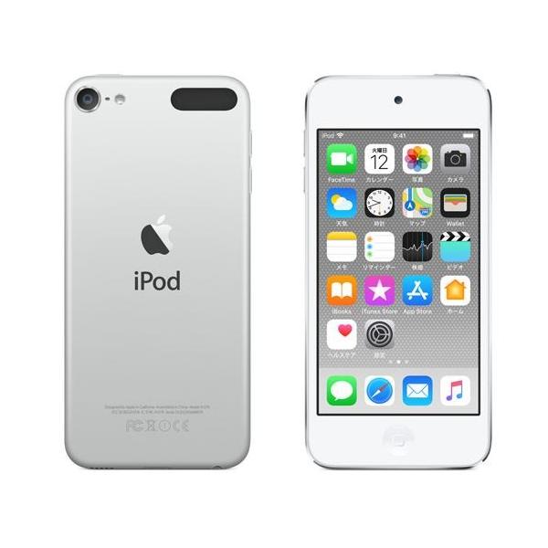 Apple iPod touch (第6世代）A1574 16GB シルバー 4吋 Retinaディスプレイ FaceTime HDカメラ Bluetooth アイポッドタッチ アップル ...