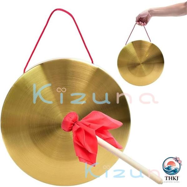 銅鑼 ドラ バチ付き ゴング 中国 効果音 太鼓 お祭り 運動会 合図 忘年会 新年会