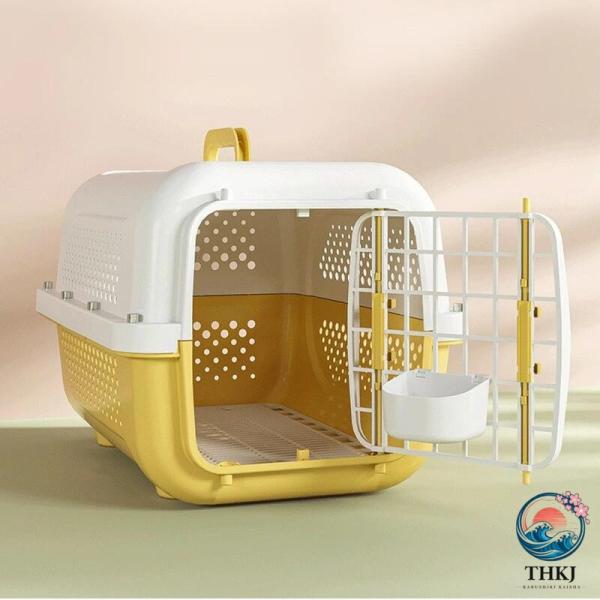 -製品の優位性:ペットの航空箱、猫と犬に適して、あなたのペットに風通しの良い環境を提供して、その安全で快適な輸送体験を保証します。 -製品の優位性:携帯式の車のケージ、いつでもあなたのペットを連れて行くことを便利にして、獣医に行くか旅行に行...