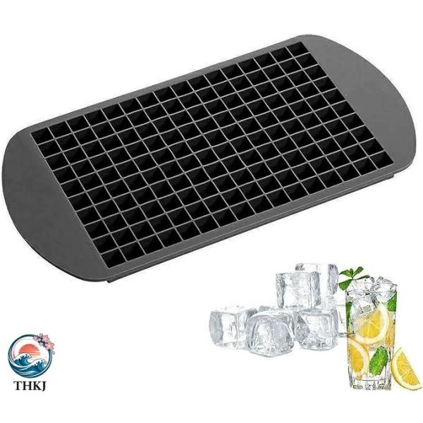 ミニ四角製氷皿、サイズ：23.6*12*1.3cm、温度範囲：-40℃から240℃までです。非常に柔軟性があるシリコン製で、耐久性がよく、変形しにくく、氷を取りやすいです。小さいサイズでか大きな用途し、一気に160個作れます。お手入れが簡単...