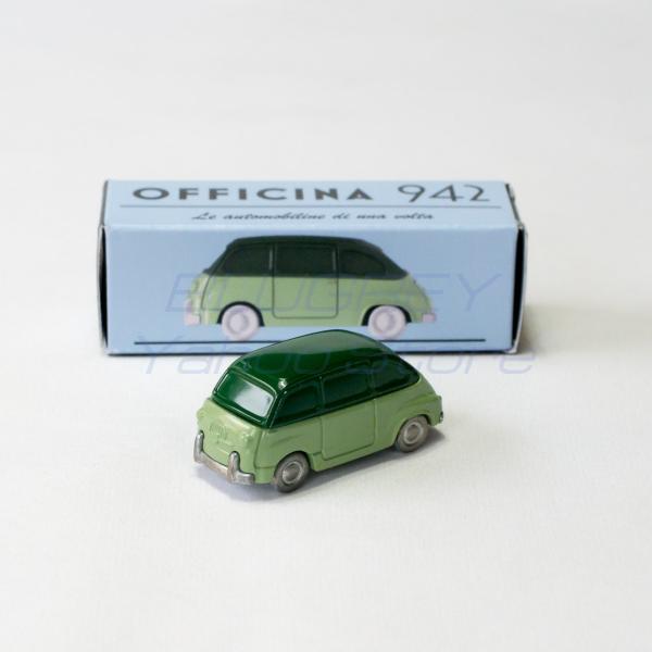 OFFICINA-942 1/76 FIAT 600 MULTIPLA 1956オフィチーナ 942 フィアット 600 ムルティプラ ライトグリーン/グリーン 国内在庫商品です。ご注文の当日から3日営業日以内に発送可能です。【仕様】・スケ...