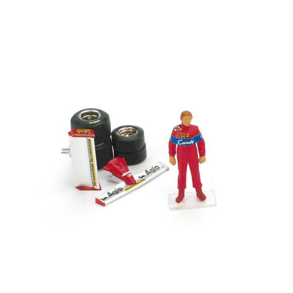 【仕様】・スケール：1/43・ドライバーフィギア・タイヤ/フロントノーズ/リアウィング・品番：CH02T【注意】・製造時の塗装ムラ・ブツ・傷・はみ出し・デカールのズレ・浮き・欠け・ボンドのはみ出し・部品のズレ・タイヤの浮きなど、    メー...