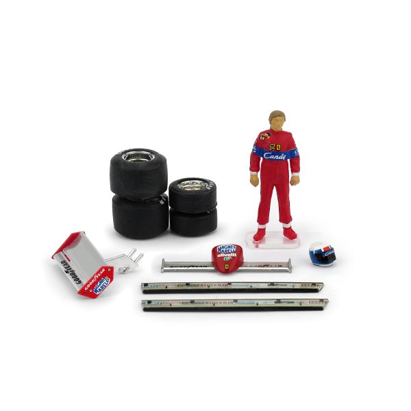 【仕様】・スケール：1/43・ドライバーフィギア・ヘルメット/タイヤ/フロントノーズ/リアウィング・品番：CH02T2【注意】・製造時の塗装ムラ・ブツ・傷・はみ出し・デカールのズレ・浮き・欠け・ボンドのはみ出し・部品のズレ・タイヤの浮きなど...