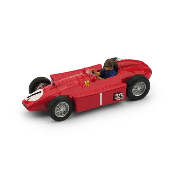 ブルム 1/43 フェラーリ F1 ランチャ D50 1956 ワールドチャンピオン ファンジオ フィギア付き BRUMM FERRARI F1 LANCIA D50 N 1 BRITISH GP JUAN MANUEL FANGIO 19...