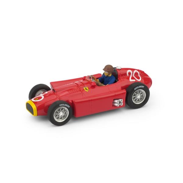 ブルム 1/43 フェラーリ F1 D50 1956 モナコGP ワールドチャンピオン ファンジオ フィギア付きBRUMM FERRARI F1 D50 N 20 GP MONTECARLO WORLD CHAMPION 1956 J.M....