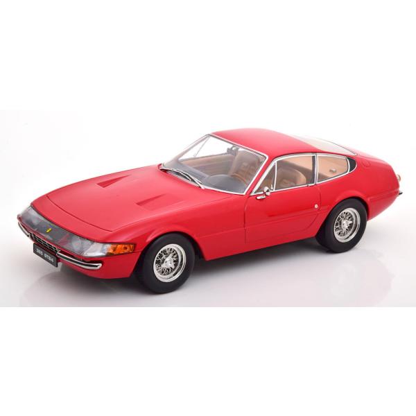 KK-Scale 1/18 フェラーリ 365 GTB デイトナ 1969 ロッソ レッド Ferrari 365 GTB DAYTONA Rosso Red 国内在庫商品です。ご注文の当日から3日営業日以内に発送可能です。【仕様】・ダイキ...