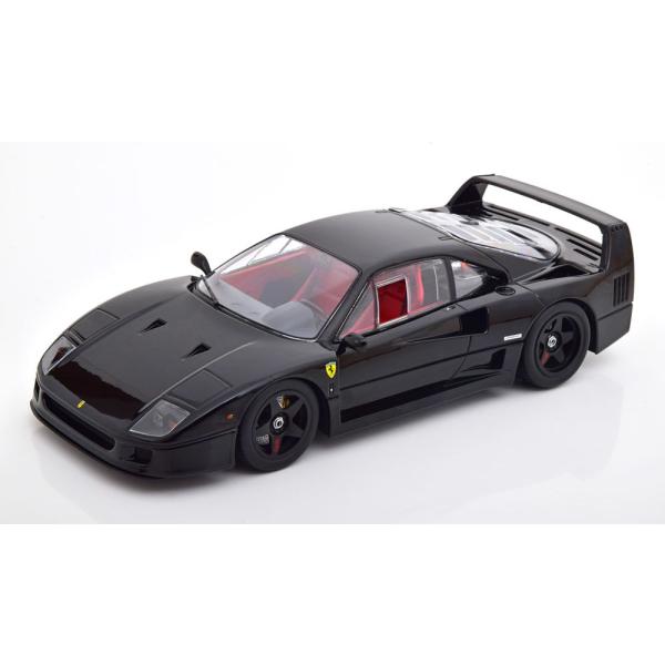 KK-Scale 1/18 フェラーリ F40 ライトウエイト 1990 ブラックFerrari F40 LIGHT WEIGHT Nero国内在庫商品です。【仕様】・ダイキャスト・スケール：1/18・限定生産品・品番：KKDC180812...