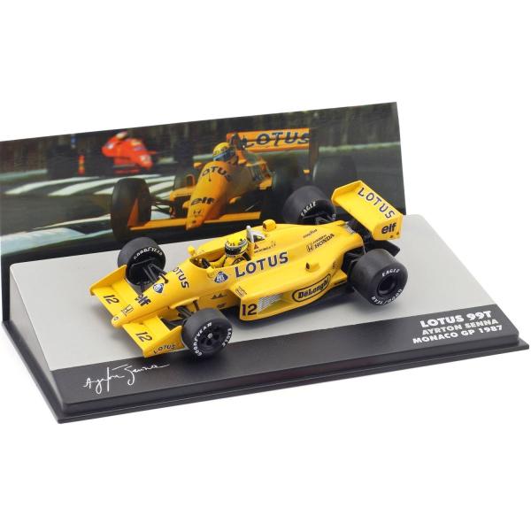アルタヤ 1/43 ロータス ホンダ F1 99T モナコGP アイルトン・セナ 1987 LOTUS HONDA 99T MONACO GP 1987 AYRTON SENNA ALTAYA※クリアケースには輸送に伴う擦り傷が付いている場...