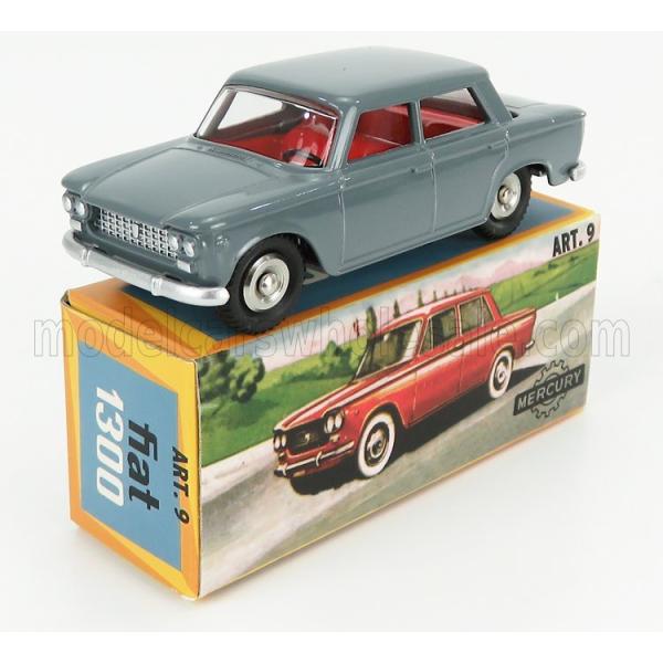 マーキュリー 1/48 フィアット 1300 ベルリーナ 1961 グレー FIAT 1300 BERLINA 1961 アシェット HACHETTE MERCURY 復刻版国内在庫商品です。※パッケージには輸送に伴う凹みやクリア部のスレキ...