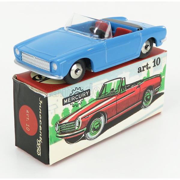 マーキュリー 1/48 イノチェンティ 950 スパイダー 1962 ブルー INNOCENTI 950 SPIDER アシェット HACHETTE MERCURY 復刻版国内在庫商品です。※パッケージには輸送に伴う凹みやクリア部のスレキズ...