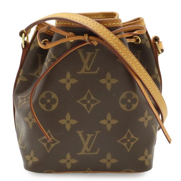 ［程度］中古 ABランク【商品説明】［サイズ］W13cm-20cm H15.5cm D9.5cm ショルダー長さ約120cm(調節不可、金具含む)［材質］モノグラム・キャンバス(PVCコーティングキャンバス)［カラー］ブラウン［付属品］なし...