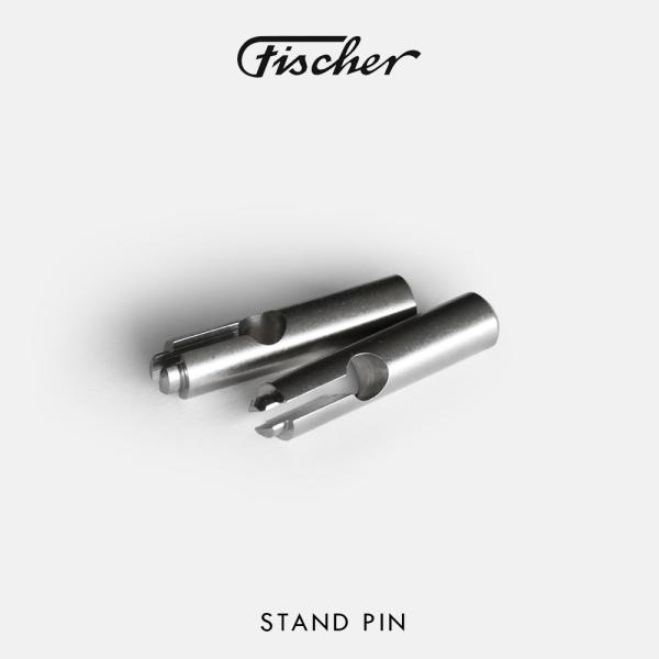 Fischer-barometer社の142.01 Comfortmeter専用スタンド「STAND PIN」。直径わずか10 mmのスリムなステンレススチール製ボディが計器を確実に支え、デスクやシェルフにもすっきり設置できます。ヘアライン...
